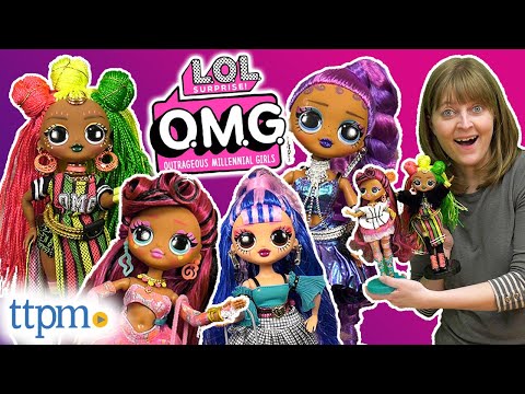 LOL SURPRISE! OMG Queens Dolls from MGA Entertainment Unboxing + Review!