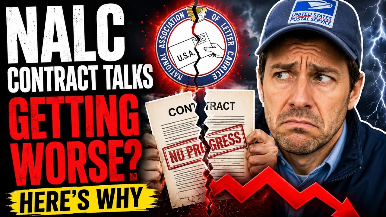 NALC contract talks getting worse? Here's why