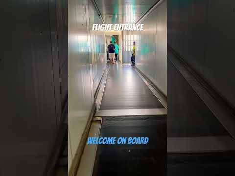 Welcome on board ! Flynas plane entrance- #flight #flynas #neom #saudiarabia #viral #travel #tourism