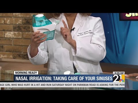 Nasal Irrigation: Taking care of your sinuses