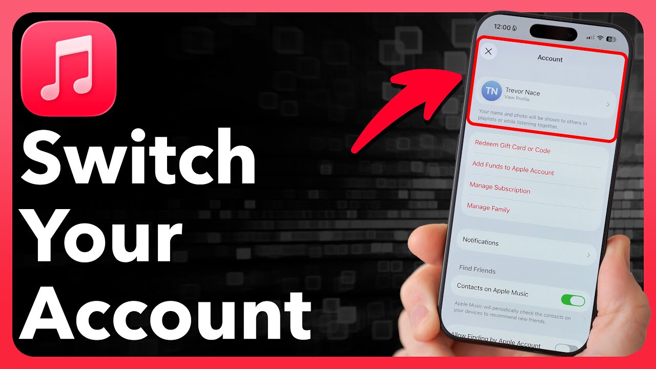 How To Switch Apple Music Accounts