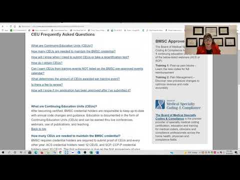 FREE CEU TIPS and SPREADSHEET