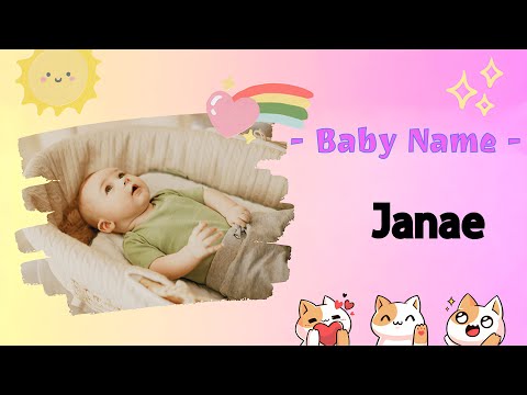 JANAE | Janae name meaning | Girl Name Meaning | God is gracious (2023)