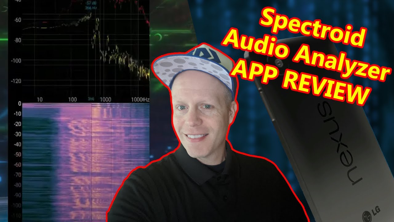 SPECTROID REAL TIME AUDIO ANALYZER APP REVIEW- TECH EDDY SHOW - Android - iPhone Audio Application