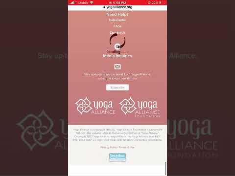 How to register with yoga alliance