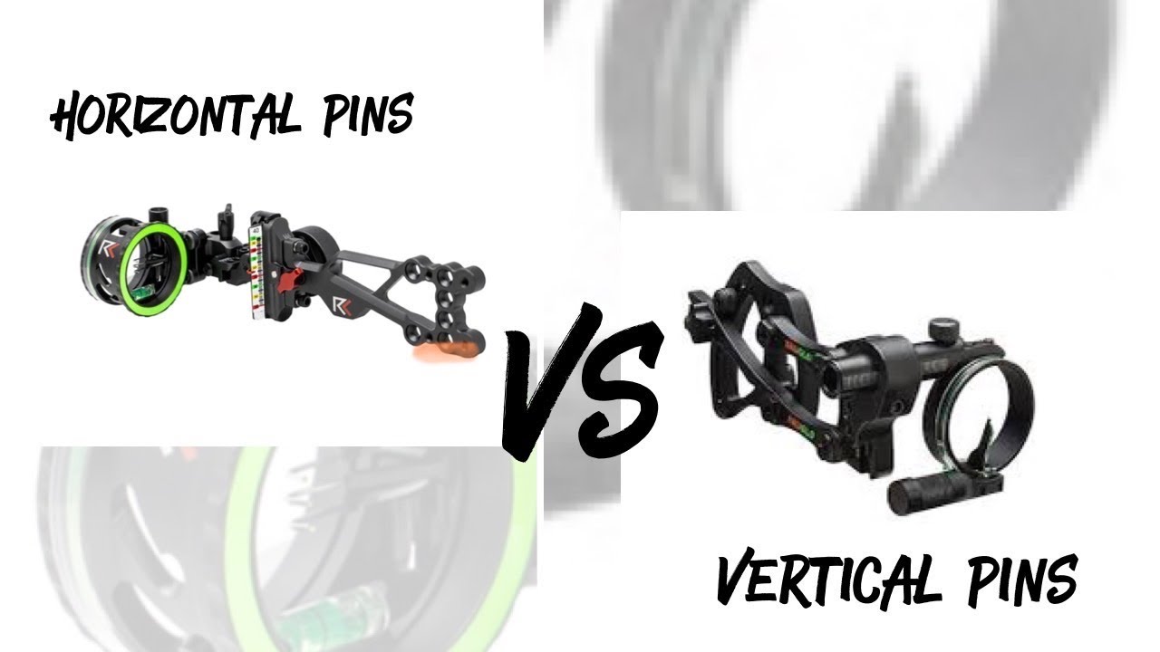 Vertical Pin Sight Vs Horizontal Pin Sight| plus minus to each
