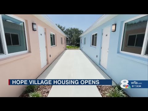 New community of hope addressing homelessness opens in Bradenton
