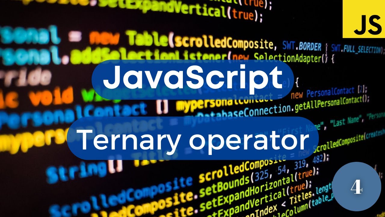 Ternary operators in JavaScript | JavaScript ternary operator | JavaScript Tutorial