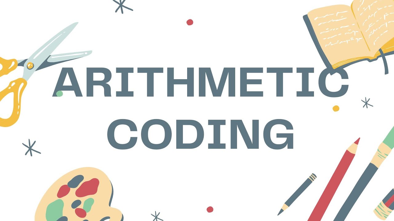 Arithmetic code (encoding and decoding with example) -lossless compression