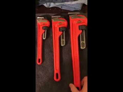 Rigid pipe wrench review
