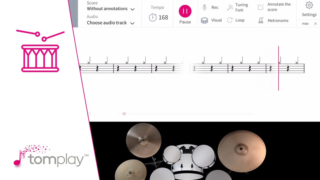 8 morceaux de batterie pour débutants (avec partitions)