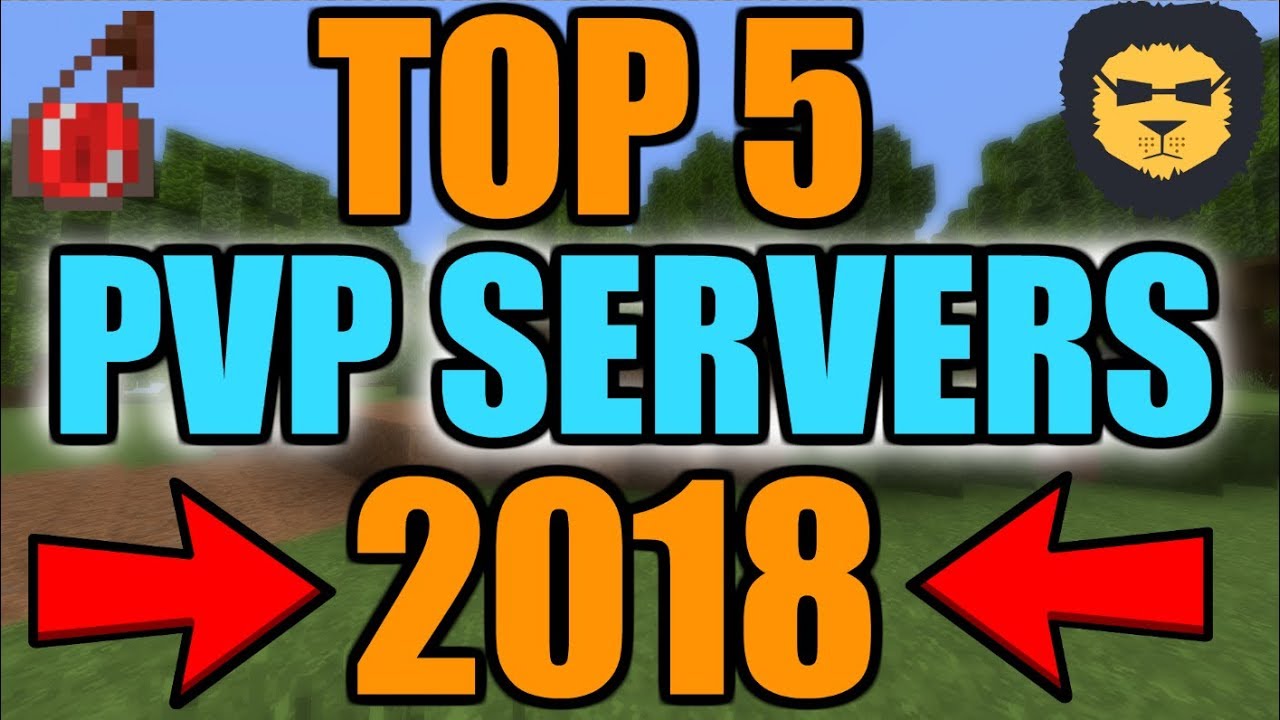 Minecraft: TOP 5 PVP SERVERS [2018] Best PVP SERVERS For 1.7/1.8/1.8.9