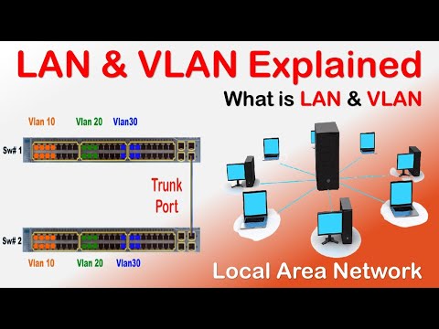 What is LAN | What is VLAN (Virtual LAN) | Difference between LAN &VLAN | LAN & VLAN Explained