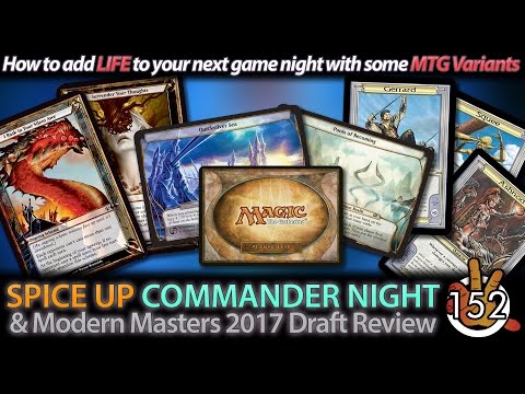 How To add LIFE to Commander Night! EDH Variants | The Command Zone 152 | Magic Podcast