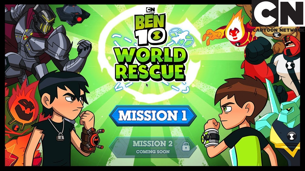 Ben 10 | Ben 10 World Rescue Game Playthrough | Cartoon Network
