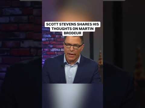 Scott Stevens Shares His First Impression of Martin Brodeur #shorts #sports #hockey #nhl #stanleycup
