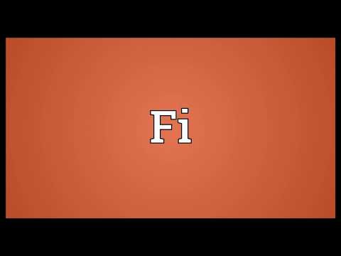 Fi Meaning