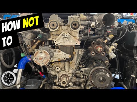 2JZ FRS pt 7 - Timing Service Part 1 (Almost BLEW a CAM)