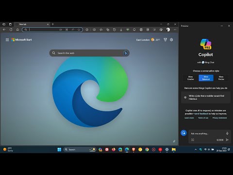 How to Replace the Bing Chat Pane with Copilot by letting Copilot use Microsoft Edge Content