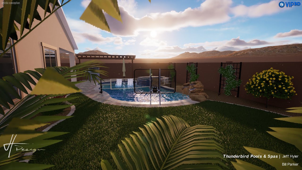 Parker Design Concept Revised- Thunderbird Pools & Spas