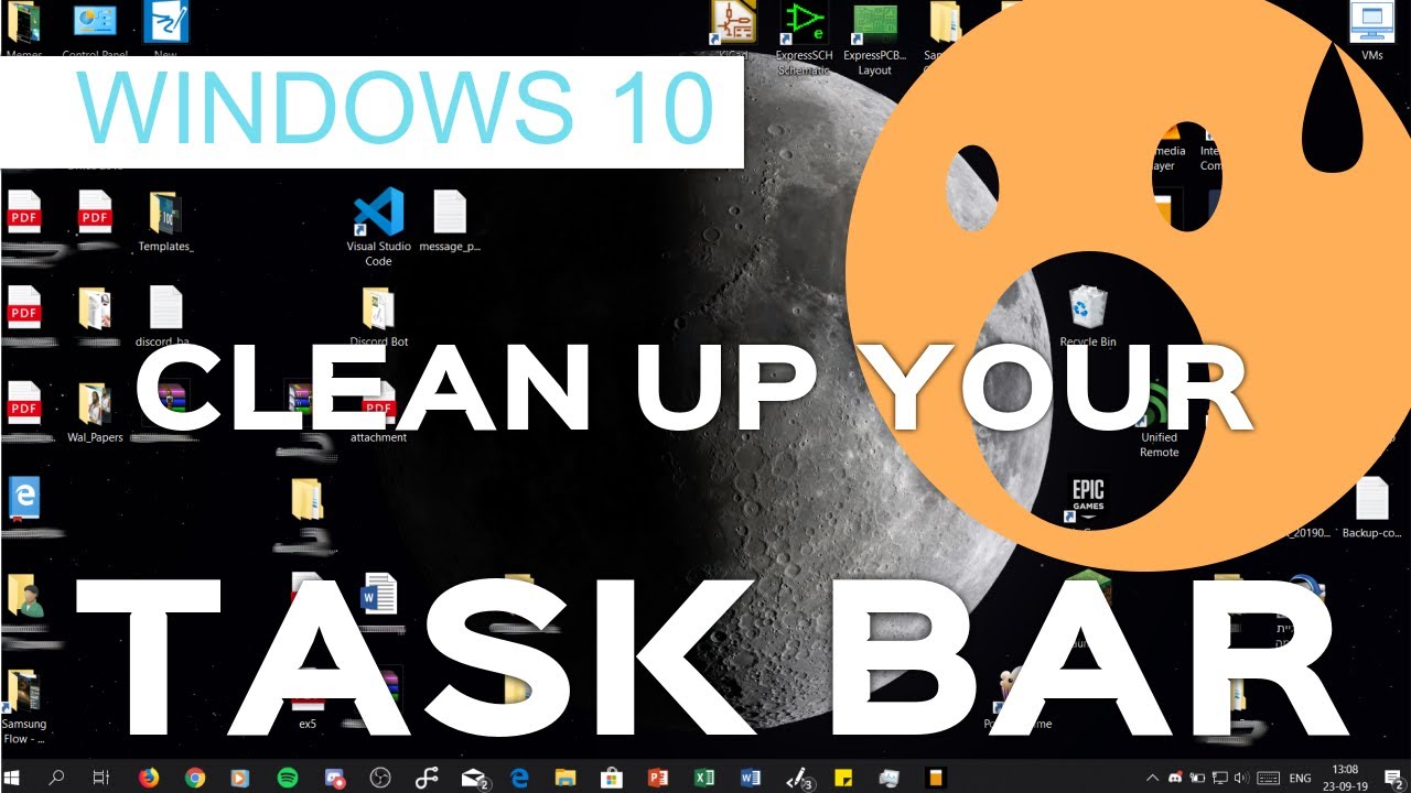 How To Clean Up And Customize Your Task Bar In Windows 10
