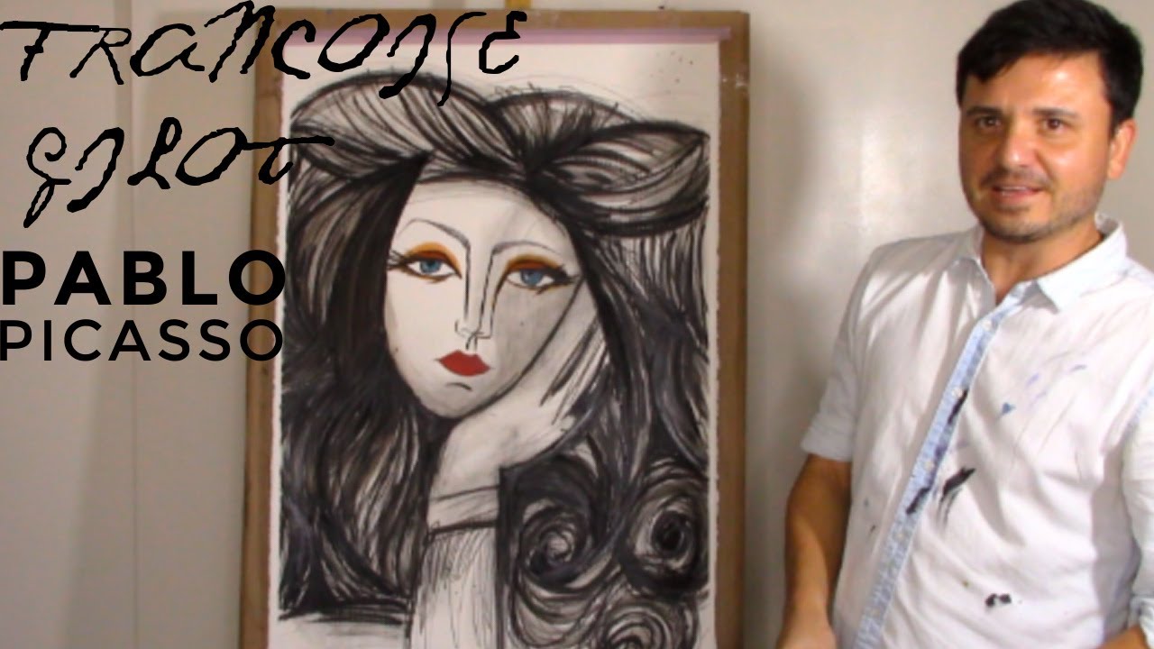 Pablo Picasso Art Lesson | How to Draw Portrait of Francoise Tutorial