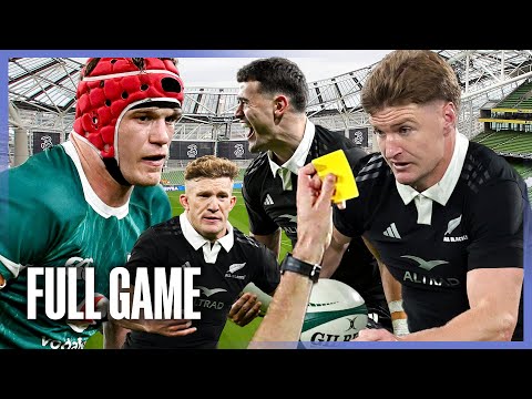 All Blacks v Ireland 2024 Dublin | FULL GAME | Will Jordan's 37th Test Try in 39 games!