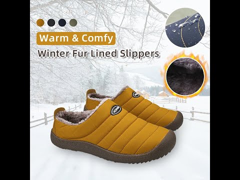 Calceus Addison - Winter Water-resistant Indoor/Outdoor Slippers