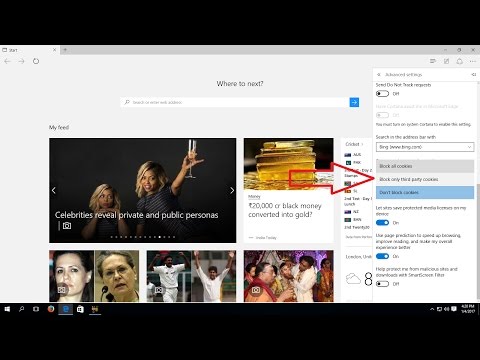 How to Allow & Block Website Cookies in Microsoft Edge