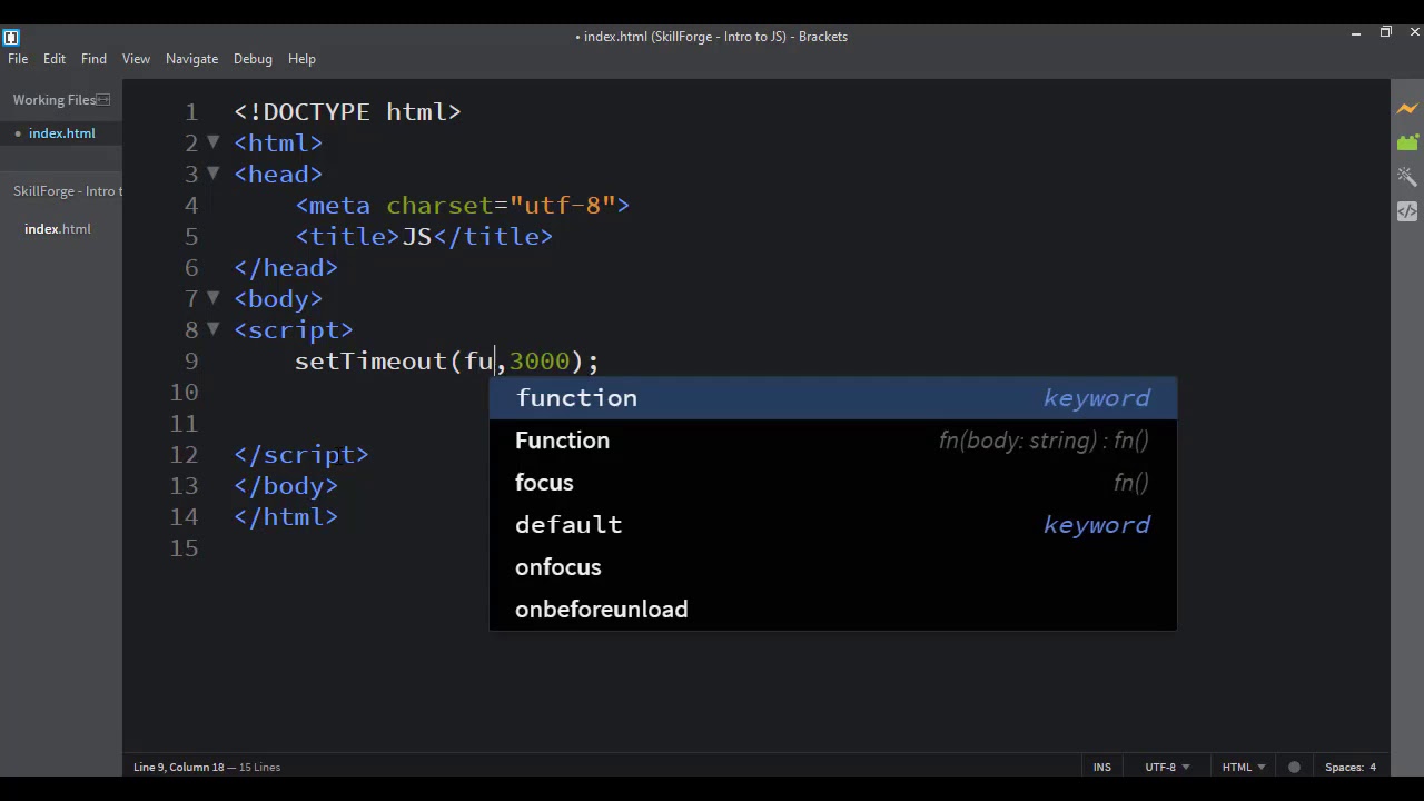 How to use the setTimeout method in JavaScript