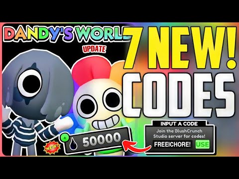⚠️ACTIVE!💥[CODES]⚠️DANDY'S WORLD ROBLOX CODES 2025 - DANDYS WORLD CODES 2025