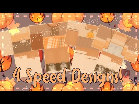 🍂 Four Aesthetic Fall Roblox Outfits! {-} Roblox 🎃