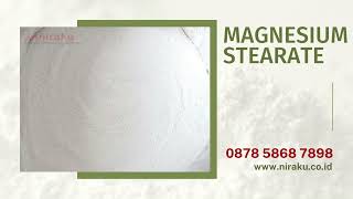 Jual Magnesium Stearate Mg Stearat kemasan 20 kg per sak Surabaya | Niraku Jaya Abadi