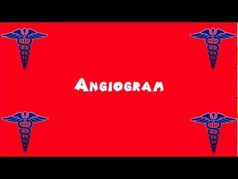 Pronounce Medical Words ― Angiogram