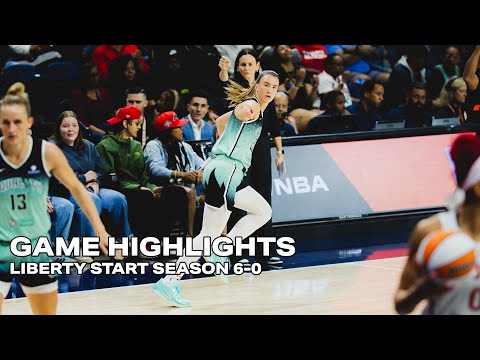 HIGHLIGHTS | Sabrina Ionescu Drops 28 Points in Liberty's 6th Straight Win
