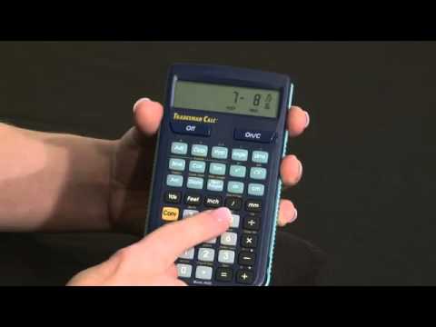 Calculated Industries Tradesman Calculator 4400