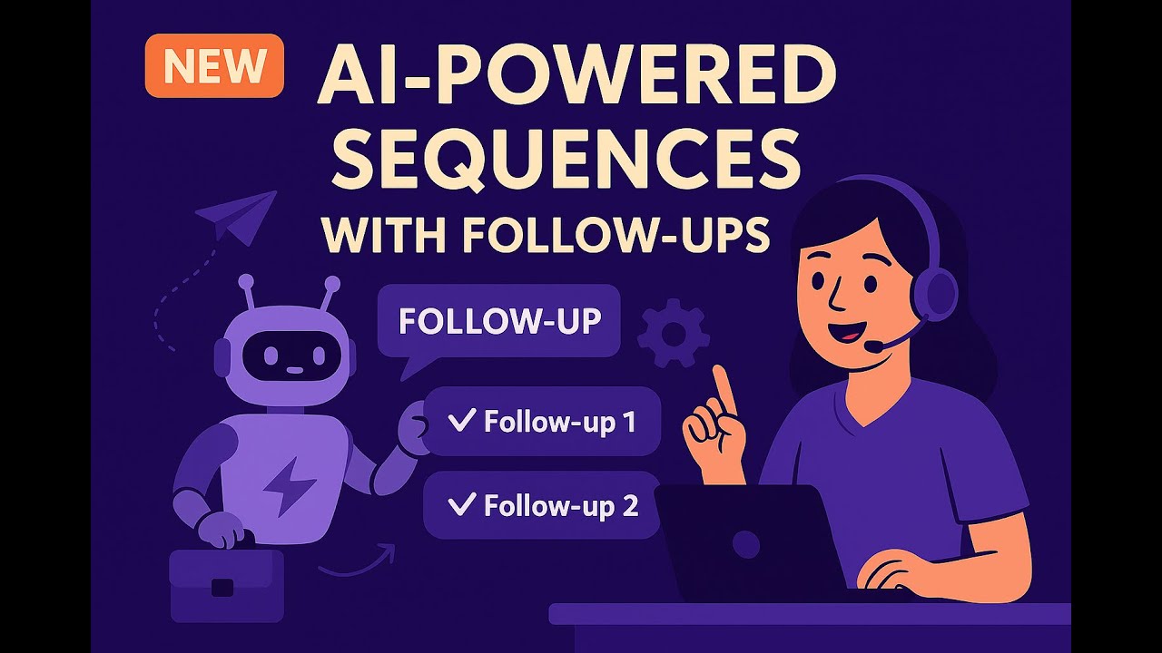 AI-Powered Sequences with Follow-Ups | SalesHero.io New Feature