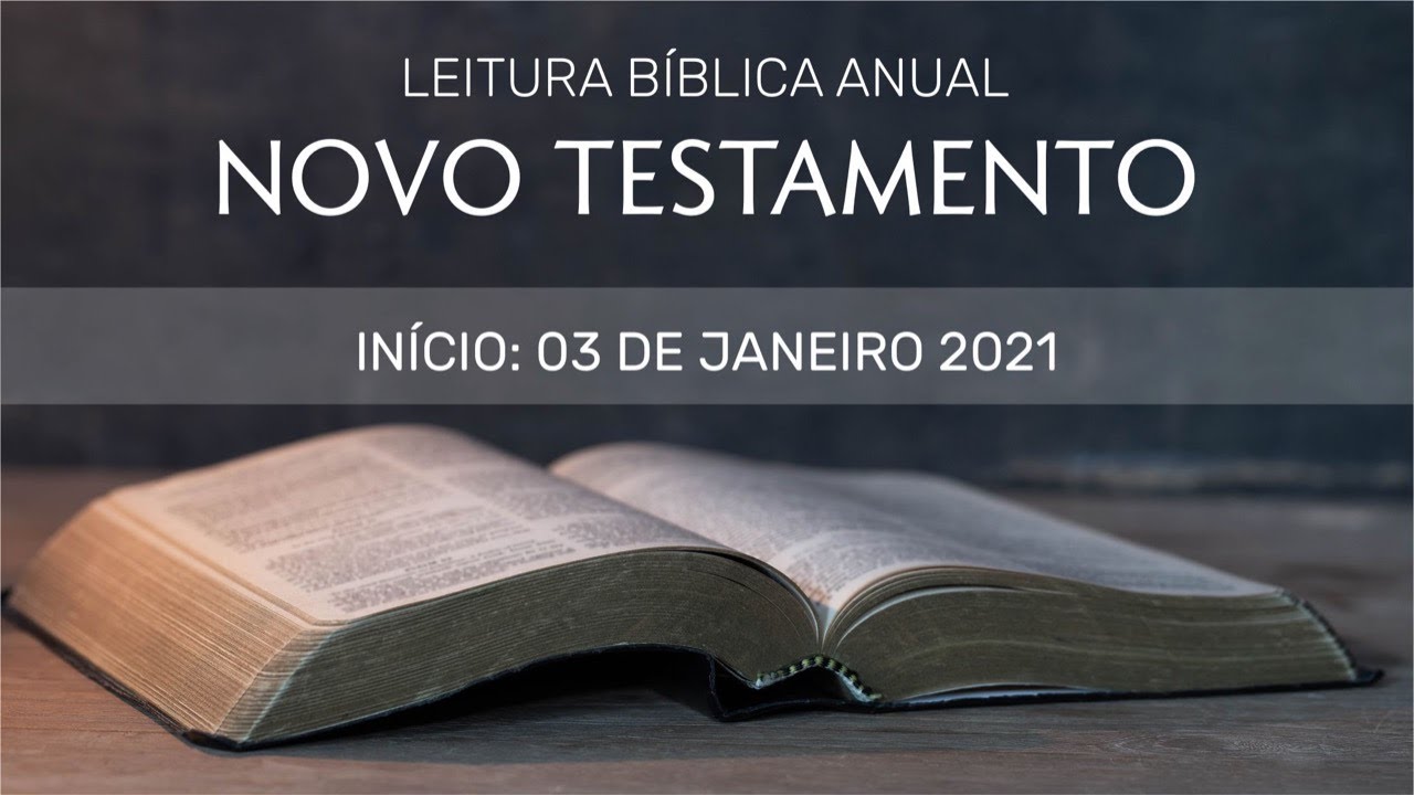 Plano de Leitura Anual Novo Testamento