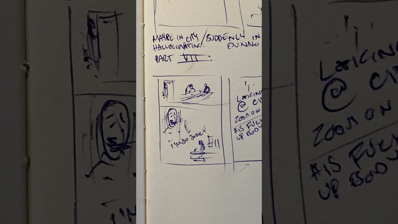Most people don’t realize how much prep work you need in comics #comics #indiecomics #artist