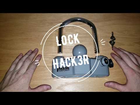 [13] Coupler Lock Shimmed Open With Bobby Pin!