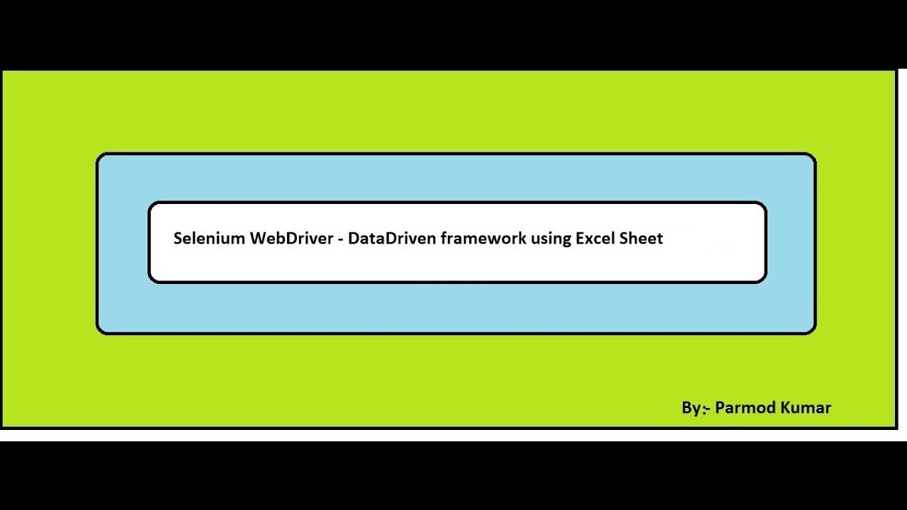 Selenium Webdriver - Data Driven framework using ExcelSheet - Part 2