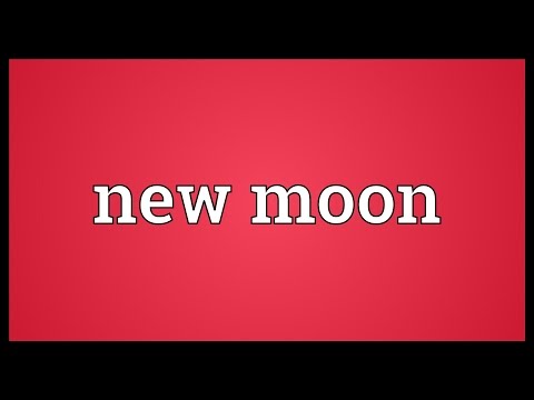 New moon Meaning