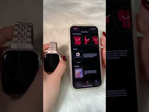 how to set your photo as an Apple Watch Face⌚️📸✅ #applewatchtips #applewatchhacks