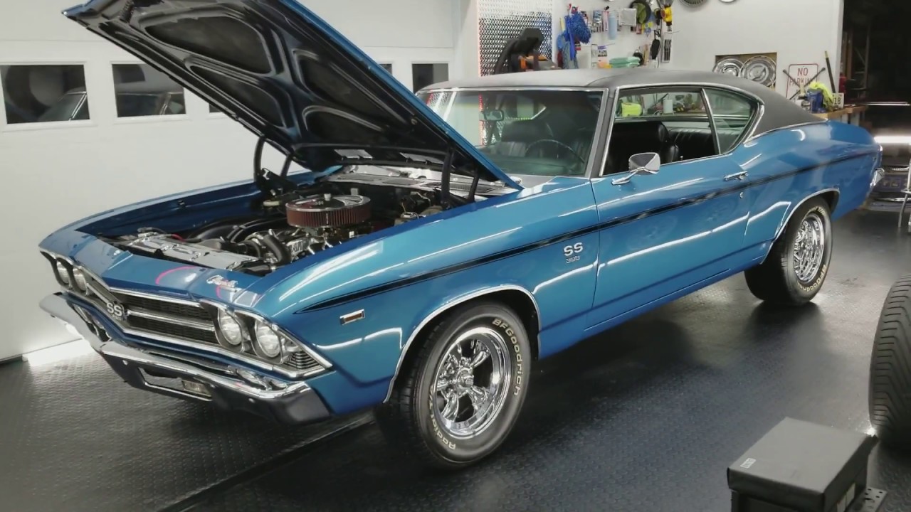 1969 Chevelle SS396 4 spd - Engine Compartment/Cold Start