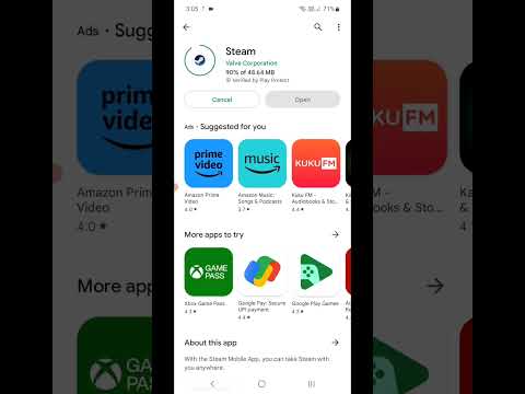Install Steam App