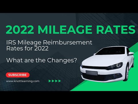 2022 Standard Mileage Rates Updated for Business Use of Vehicles