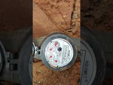 Brooks's garden water meter