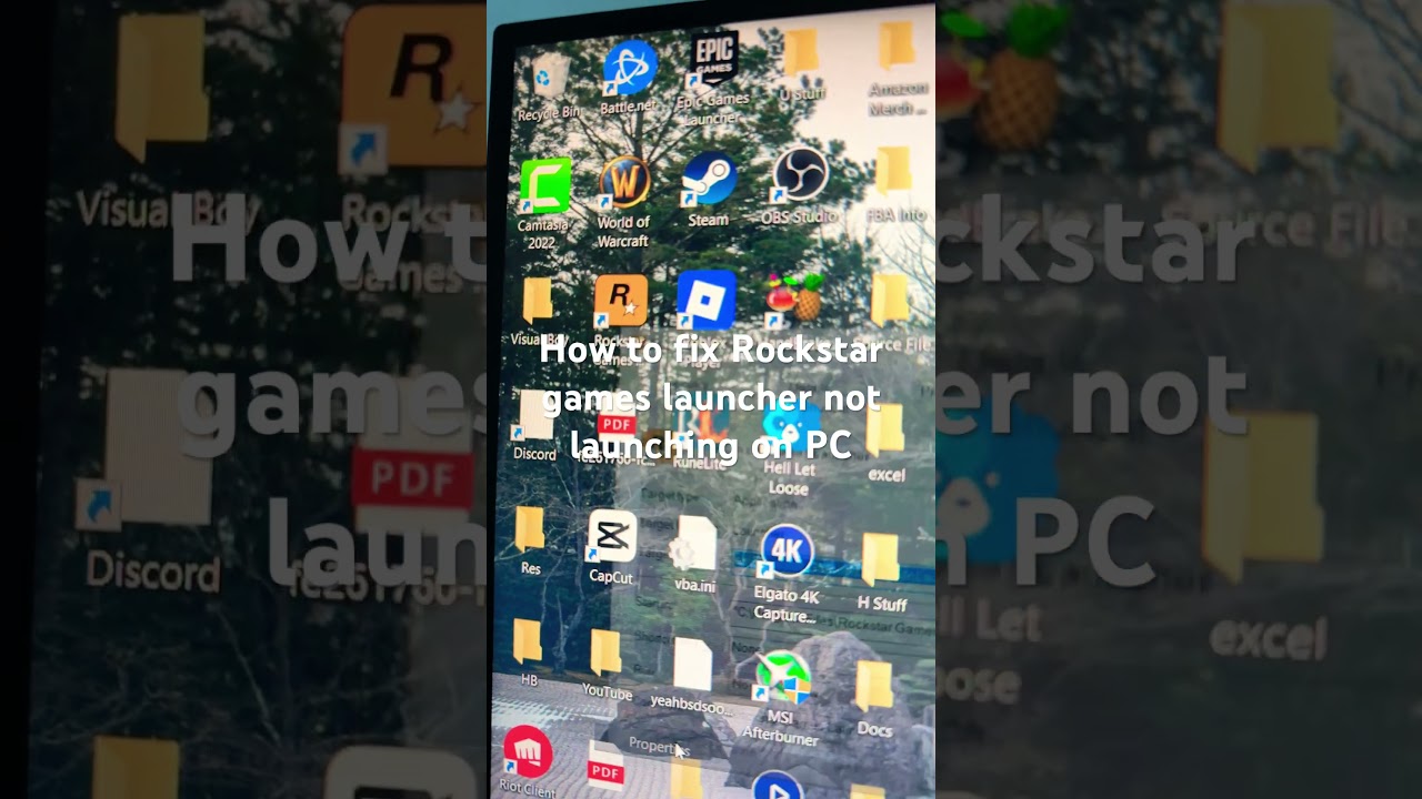 How to fix Rockstar games launcher not launching on PC