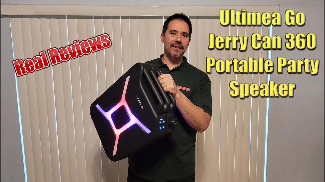 Ultimea Go / Jerry Can 360 Party Speaker Real Review