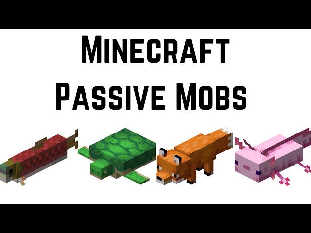 Full list of Minecraft mobs in 2023